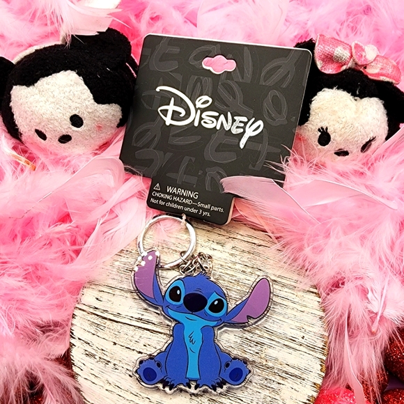 Disney | Accessories | Disney Stitch Keychain | Poshmark